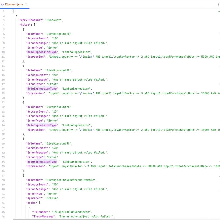 Demo de Microsoft Rules Engine con Aplicación Web con .NET Blazor ...